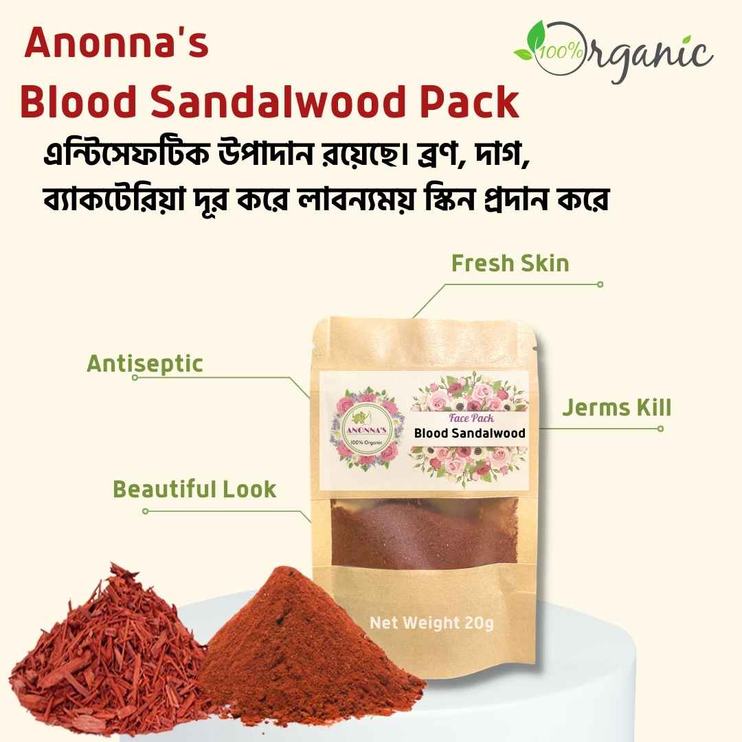 Anonna’s Blood Sandalwood Pack – Anonnas
