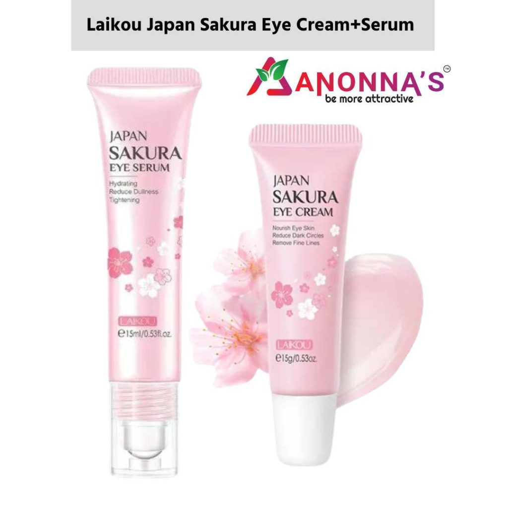 Laikou Japan Sakura Eye Cream+Serum – Anonnas