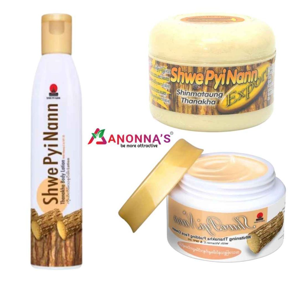 Shwe Pyi Nann Thanaka Facepack+Cream+Lotion – Anonnas