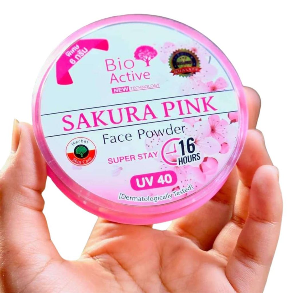 BIO-ACTIVE Sakura Pink Face Powder – Anonnas